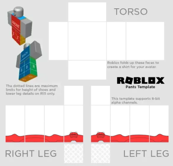 Roblox Red Shoes Template by Pixlr to preview and edit.